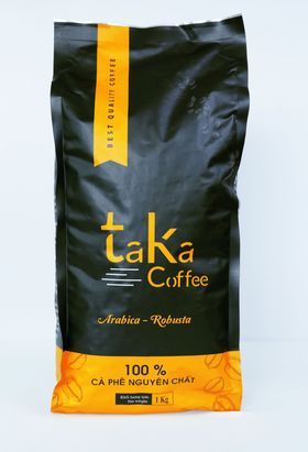 Cà Phê Mộc Gói 1Kg– Nguyên Chất 100%: Robusta – Taka Coffee Mộc 1 | Lazada.vn