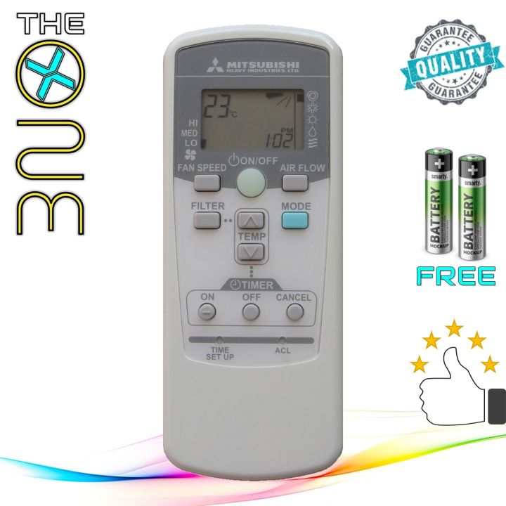 MITSUBISHI Aircon Remote Control PJA502A704AA | Lazada