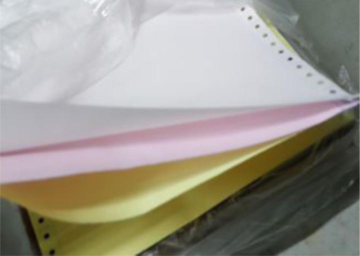 3 Ply Carbonless Continuous Form 9.5 x 11 - Colored | Lazada PH