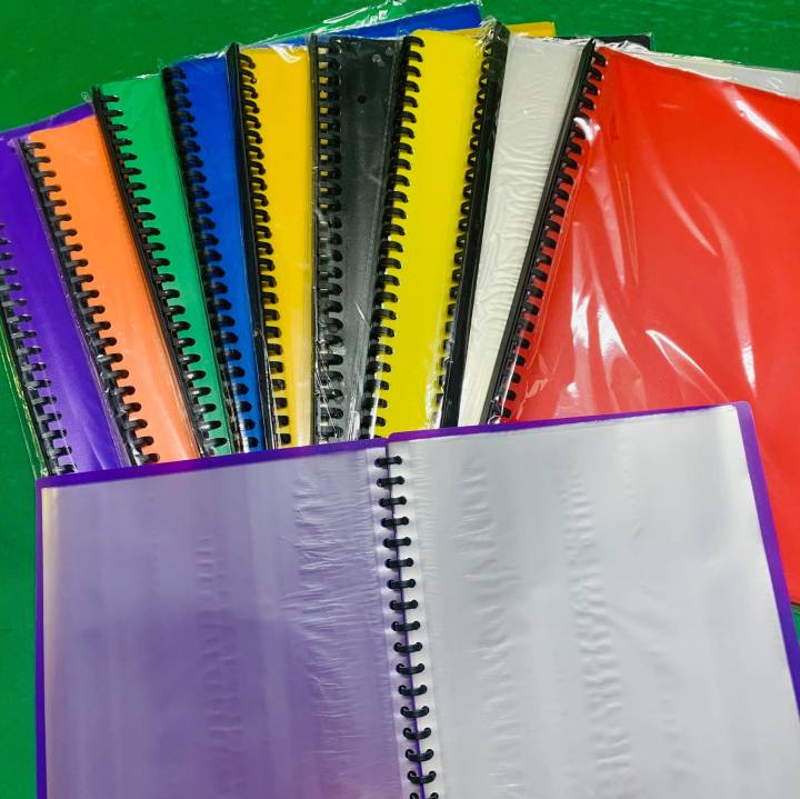 Clear Book Long Refillable 20 pockets | Lazada PH