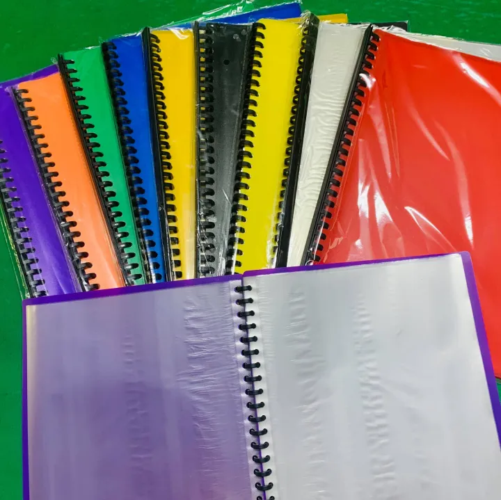 Clear Book Long Refillable 20 pockets | Lazada PH