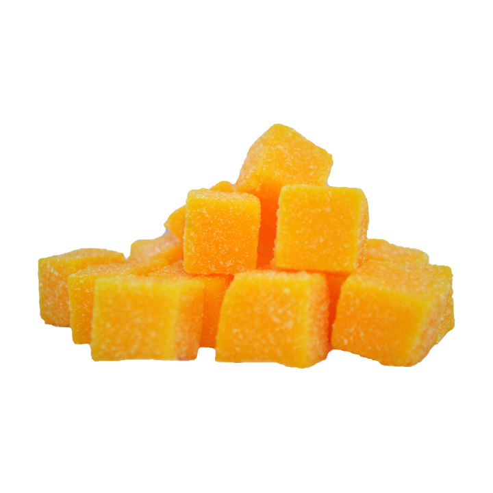 2.5Kg Gummy Mango 🥭 Cubes Mango Pudding Real Mango Aroma Real Mango ...