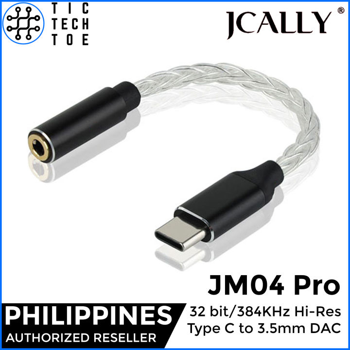 JCALLY JM04 Pro Type C to 3.5mm HiFi DAC/Amp Adapter | Lazada PH
