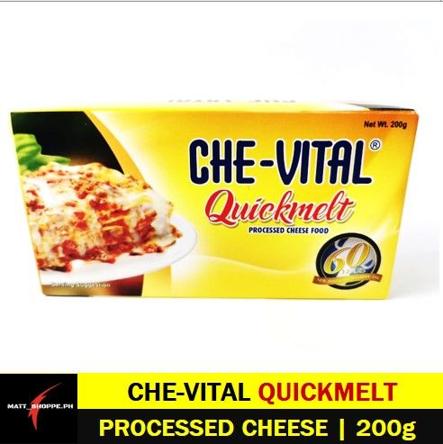 CHE-VITAL QUICKMELT CHEESE 200g (LOW CARB KETO ESSENTIAL) | Lazada PH