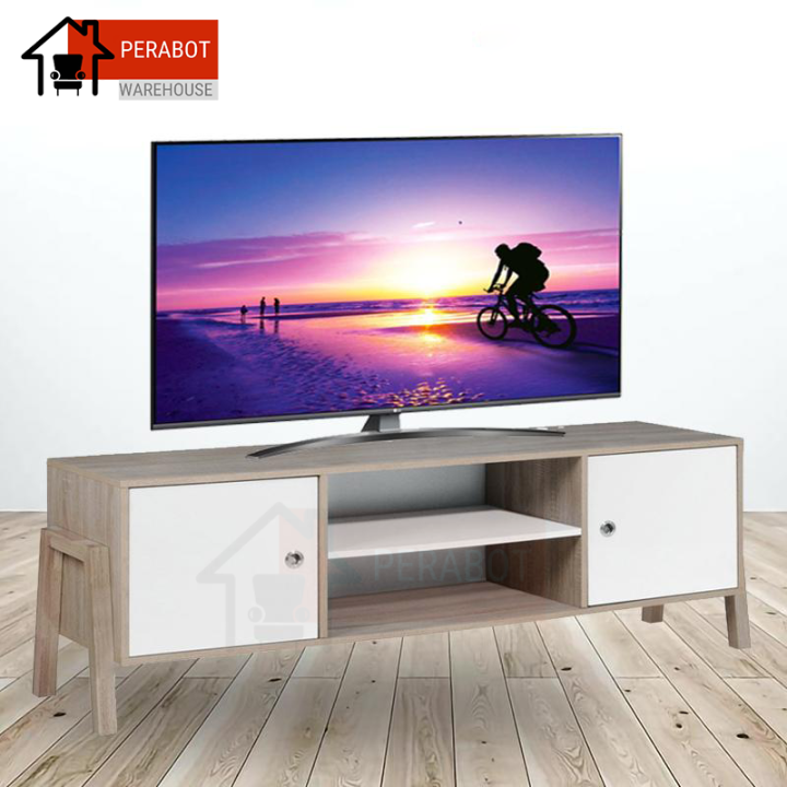 TAD ALISA tv cabinet 5ft tv console cabinet PERABOT WAREHOUSE | Lazada