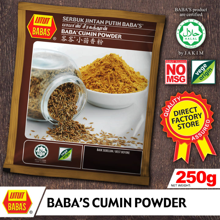 BABA'S CUMIN POWDER 250g | Lazada