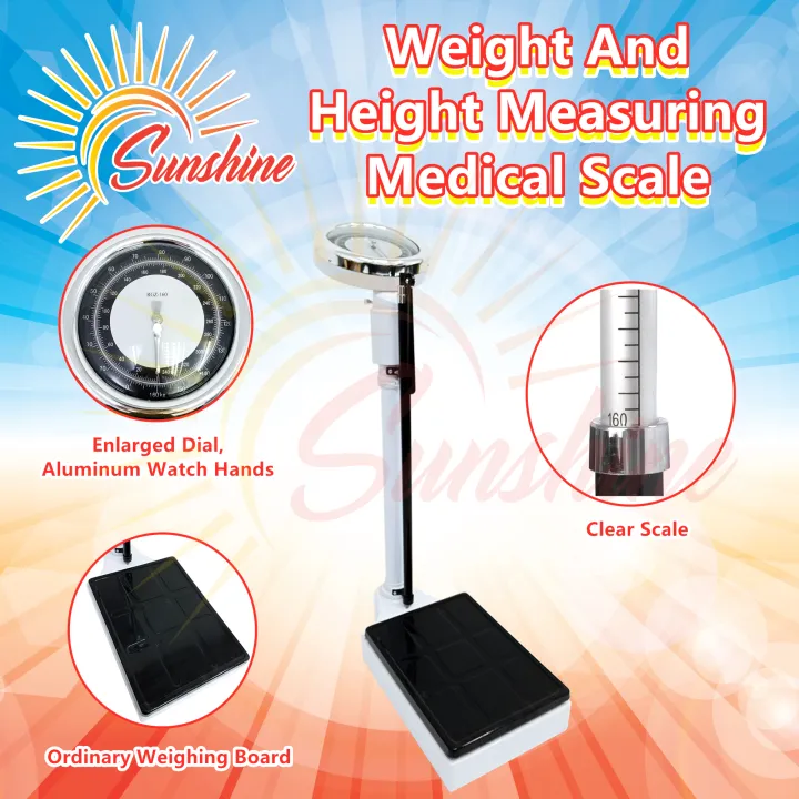 Weighing Scale With Height Measuring | Lazada