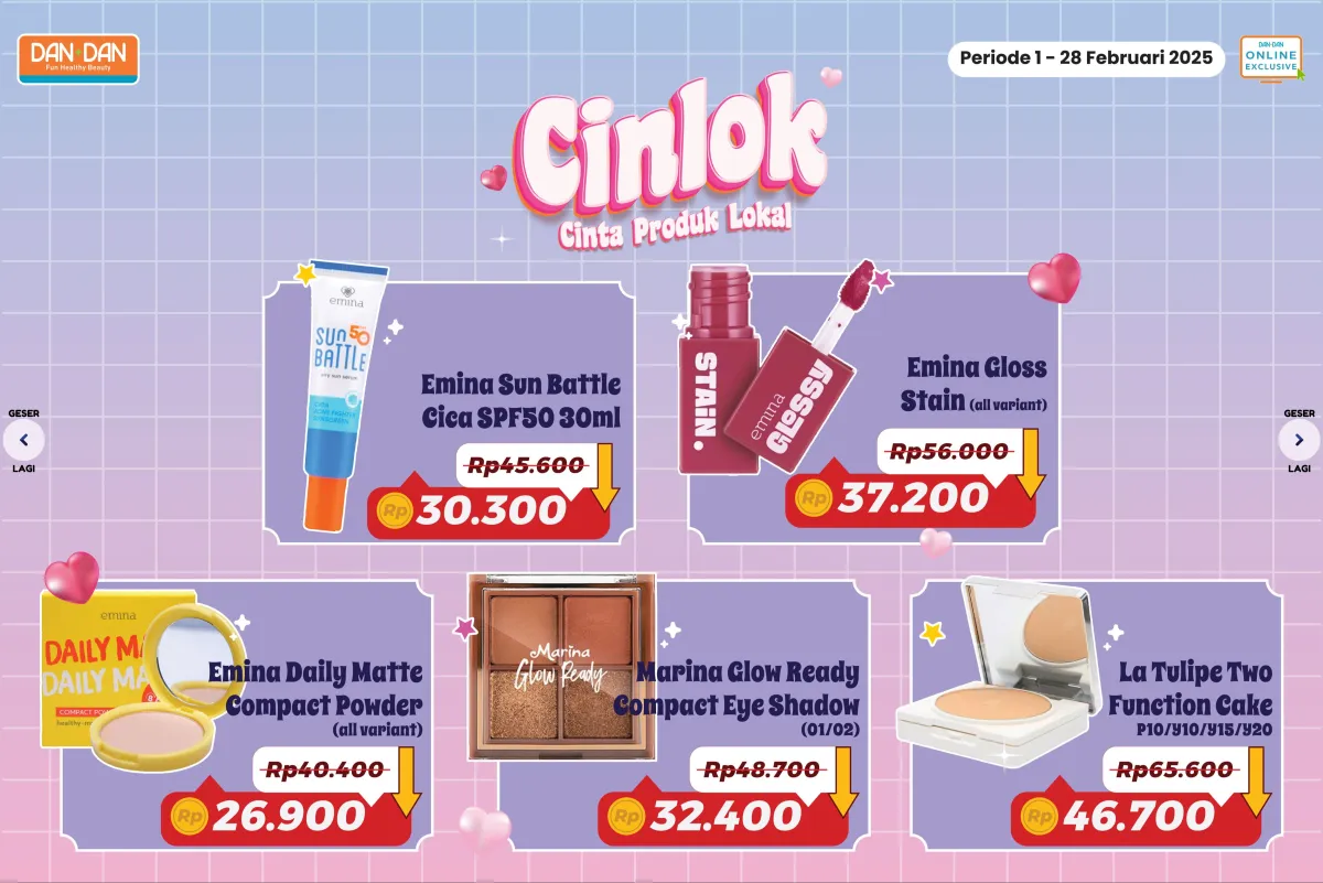 Dandan Online Toko resmi di Indonesia, Online Shop 02 2025