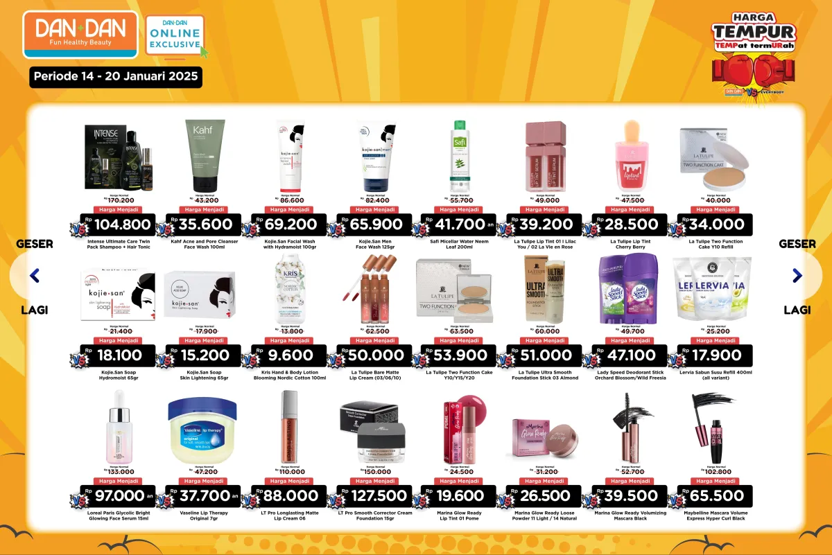 Dandan Online Toko resmi di Indonesia, Online Shop 02 2025