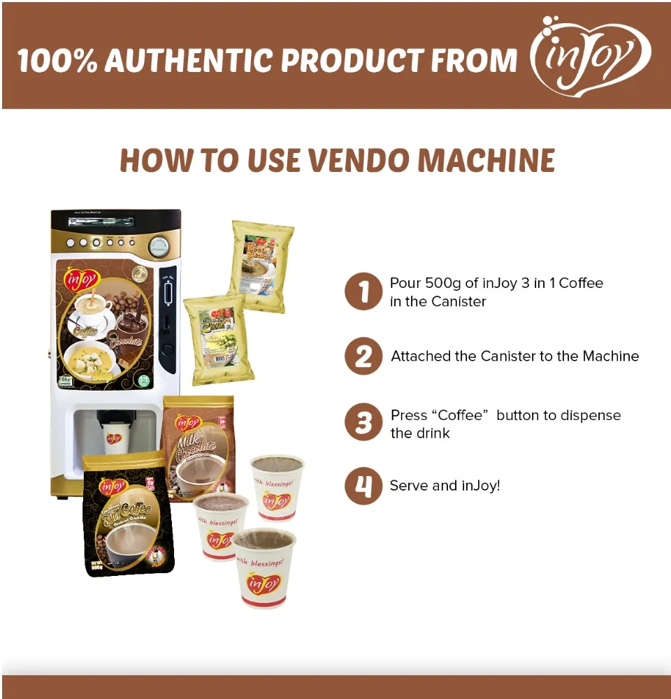inJoy Coffee Vendo Machine Package | Lazada PH