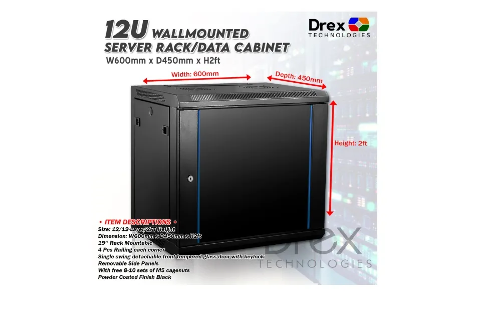 12u Data Cabinet Height | Cabinets Matttroy