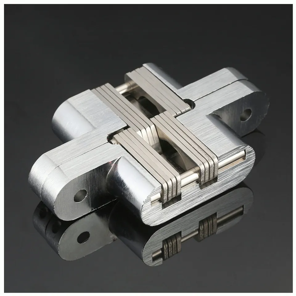 Furniture Hardware Invisible Cross Hinge Stain Finish Concealed Hinges ...