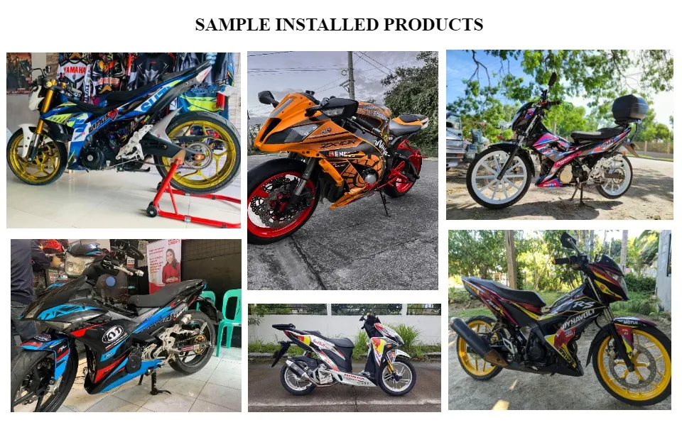 Suzuki Raider 150 Decals - ( Fully Laminated - Gloss Vinyl high grade ...