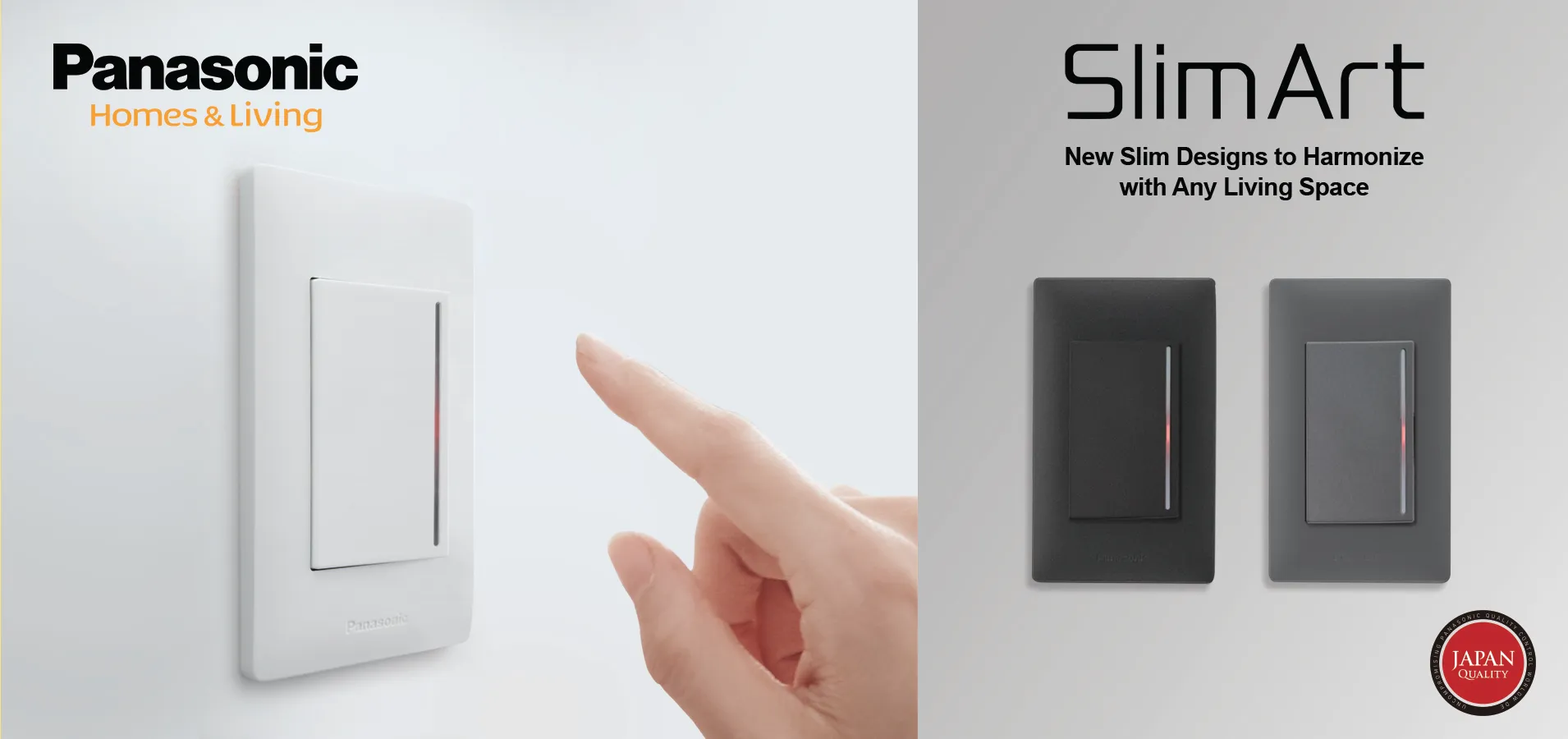 Panasonic Slim-art Universal Receptacle with Shutter Cover | 3 Prong ...
