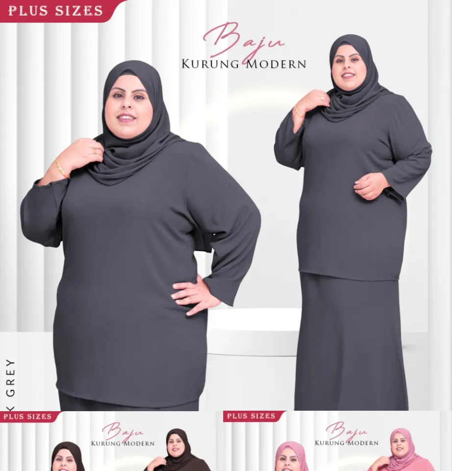 Fesyen Baju Kurung Moden Untuk Orang Gemuk