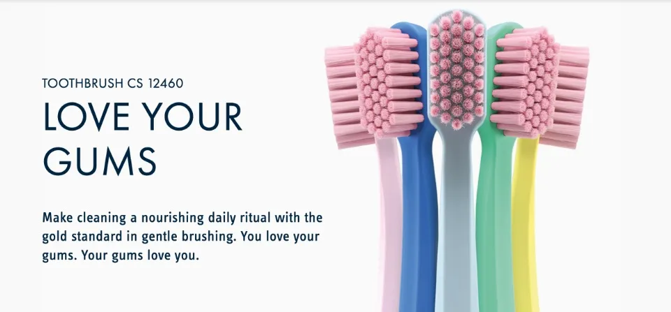 Curaprox Premium Quality CS 12460 Velvet Toothbrush, 1 pc, Gold ...