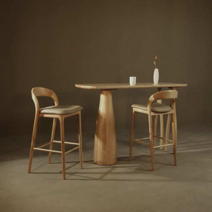 Northern Europe Quiet Style Bar Counter Household Solid Wood Kitchen ...