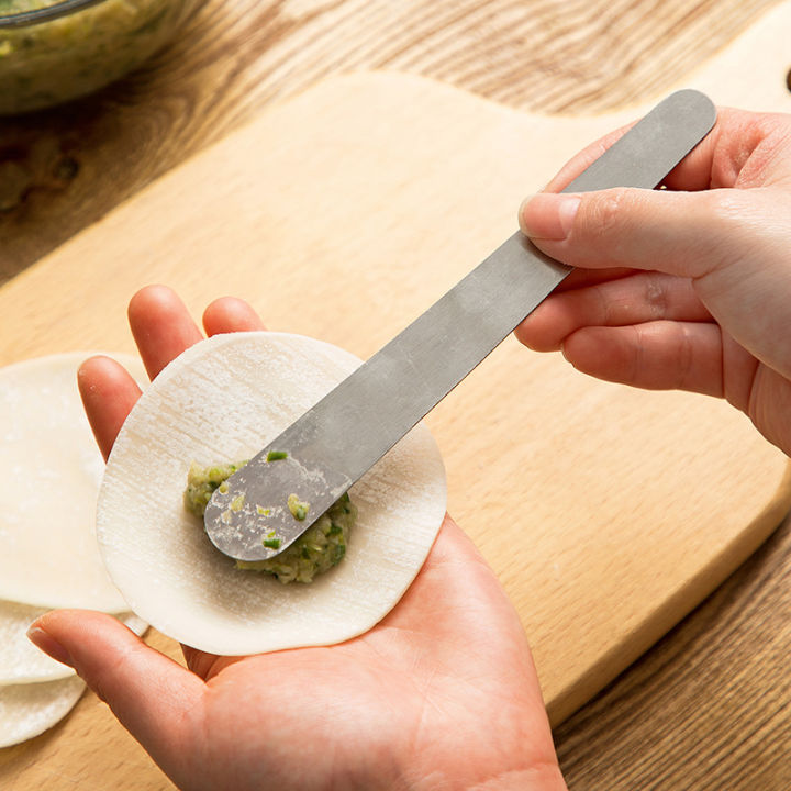 Jujia Jia ช้อนสแตนเลสสำหรับทำเกี๊ยวลายปลาที่ตักไส้ที่ตักไส้ที่ตักไส้ใน ...