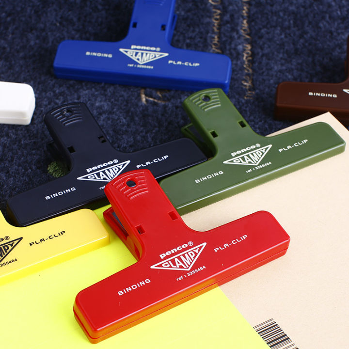 Japanese HighTide Penco Retro Plastic Clip Creative Color Book Holder ...