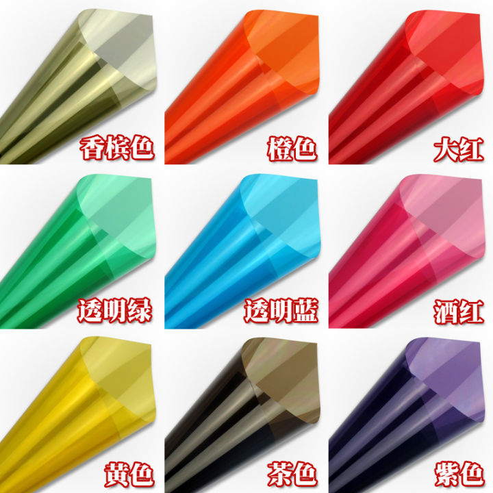 Colored Church Glass Stickers Handmade Window Explosion-Proof ...