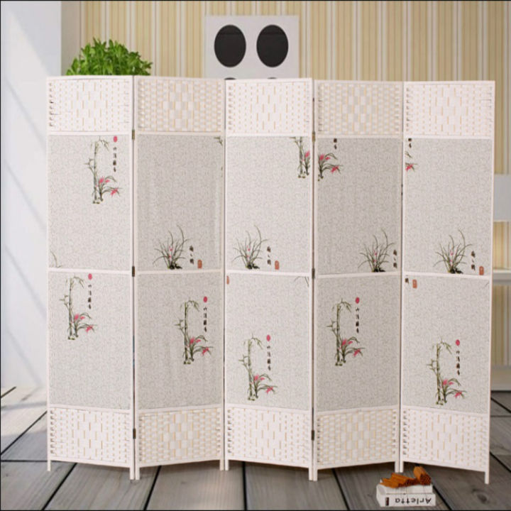 Fabric Screen Foldable Movable Screen Bedroom Covering Home Subareas ...