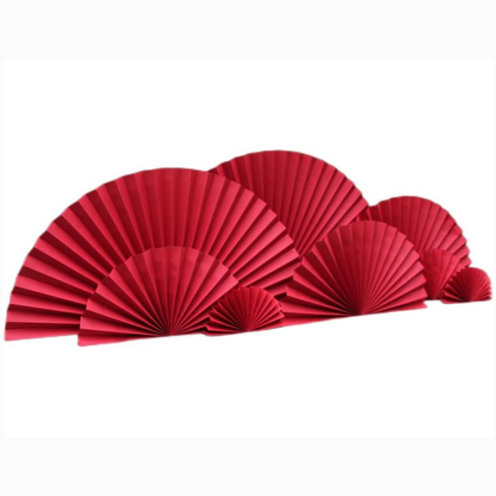 Foldable Craft Fan Decoration Photo Wedding Art Gallery Showcase Tool ...