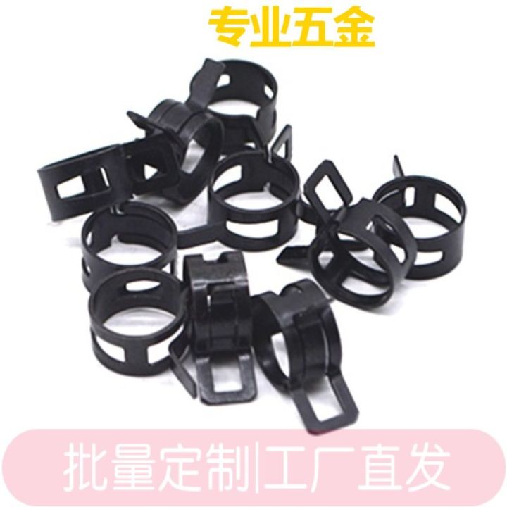 Black Hand Pinch Spring Clamp Spring Clip Hose Clamp Circumferential ...