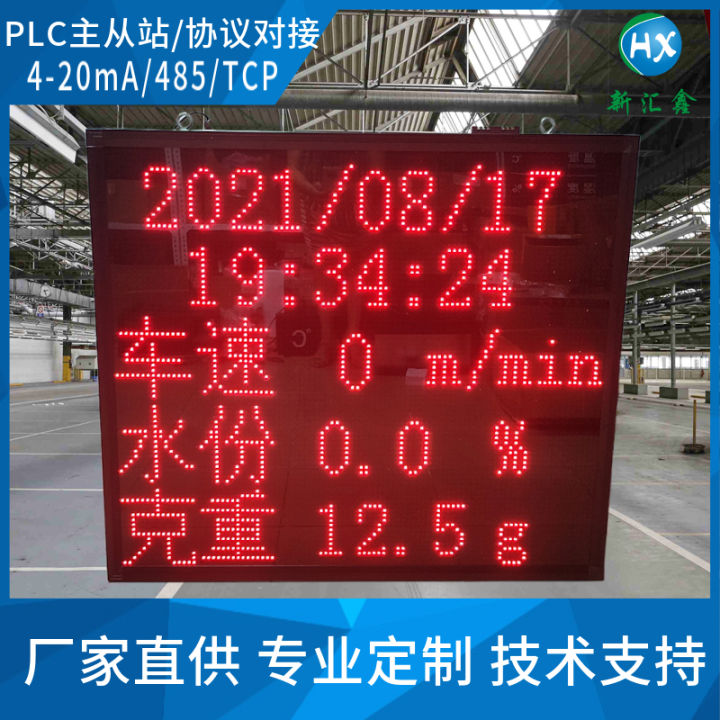 Indoor Large Screen 485led Display Industrial Communication Modbus ...