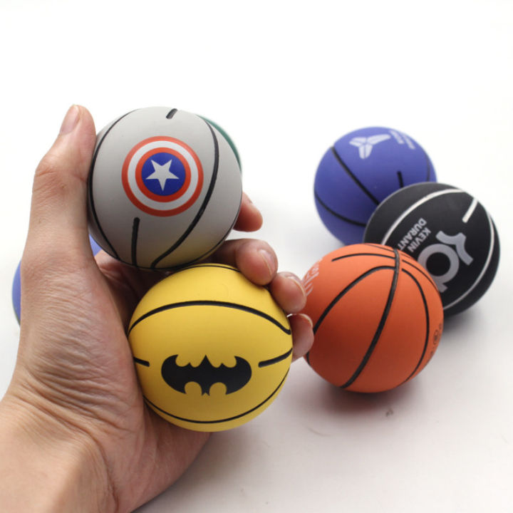 Mini Elastic Ball Kids Small Basketball Student Kindergarten Baby Pat ...
