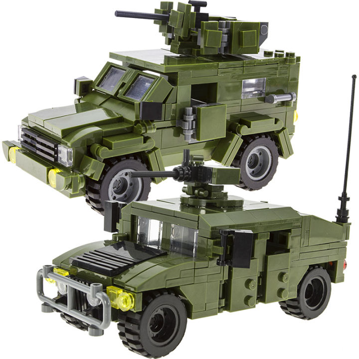 Armed Hummer off-Road Jeep Special Forces Lightning Protection Armored ...