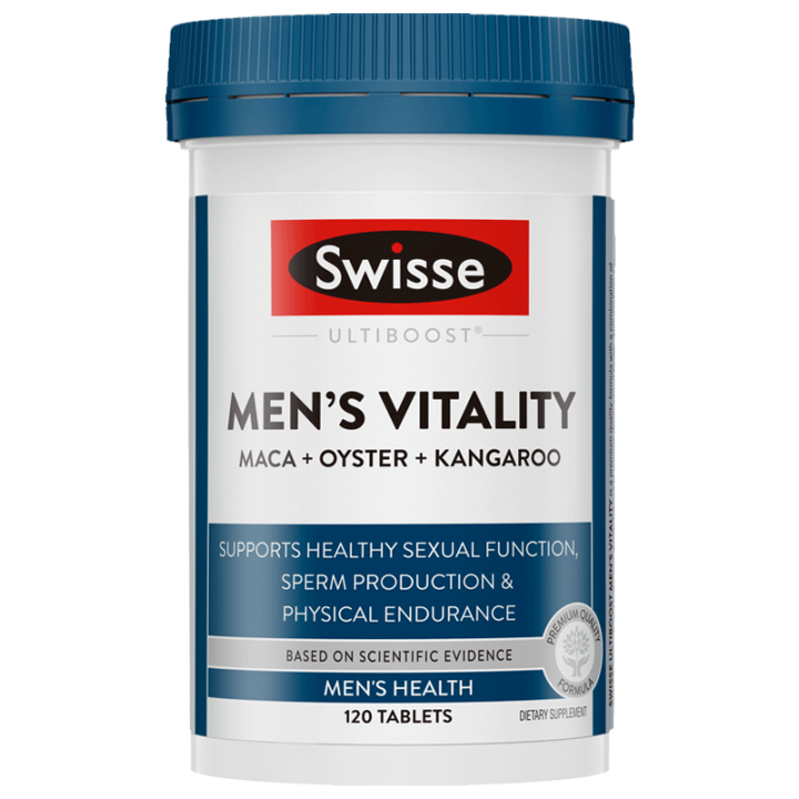 ☁Swiss Swisse MenMale Wind Tablet Vitality Maca Epimedium Oyster ...