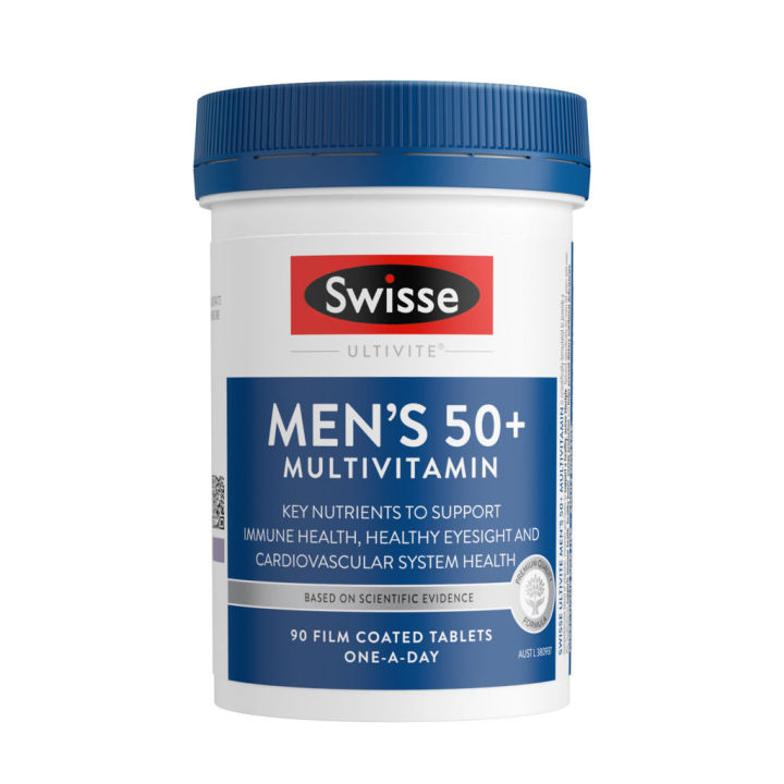 Swisse Swesse Middle-aged and Elderly MenVitamin Complex Tablets 50 ...