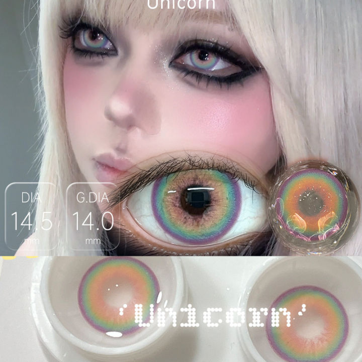 [Power 0.00~-6.00] Daily Use Contact lens 3Pair(6Pcs) Coloured Contact ...