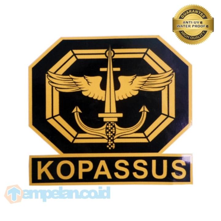 STIKER KOPASSUS TNI AD | Lazada Indonesia