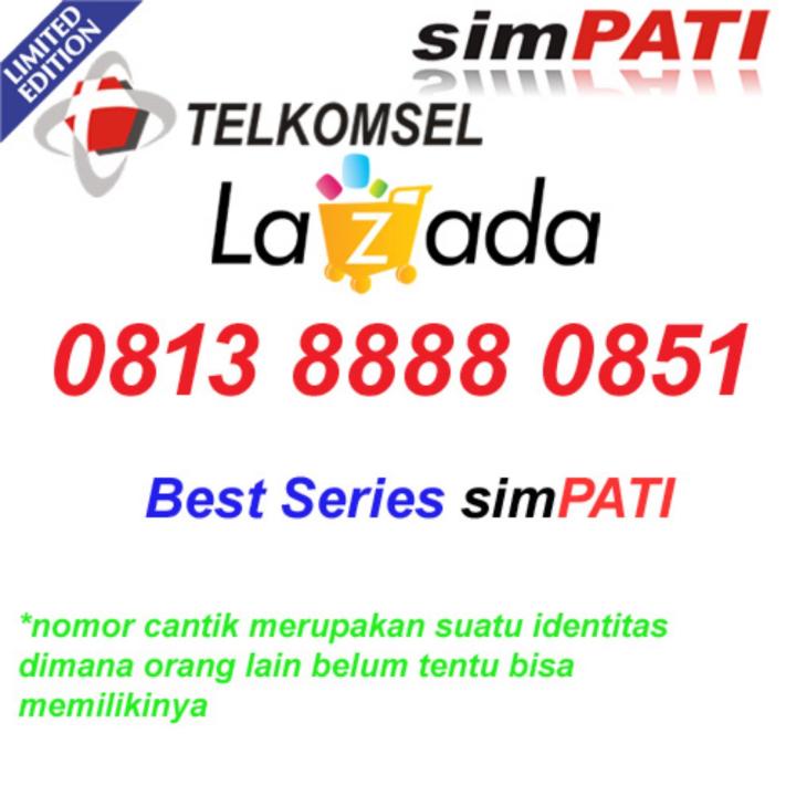 Telkomsel Simpati 0813 8888 0851 Kartu Perdana Nomor Cantik Super ...