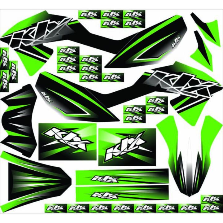 Udshop Decal Sticker KLX BF Hijau Kawasaki | Lazada Indonesia