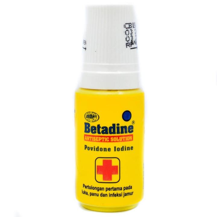 BETADINE 5 ml (1 Botol) - Obat Luka - Antiseptik | Lazada Indonesia