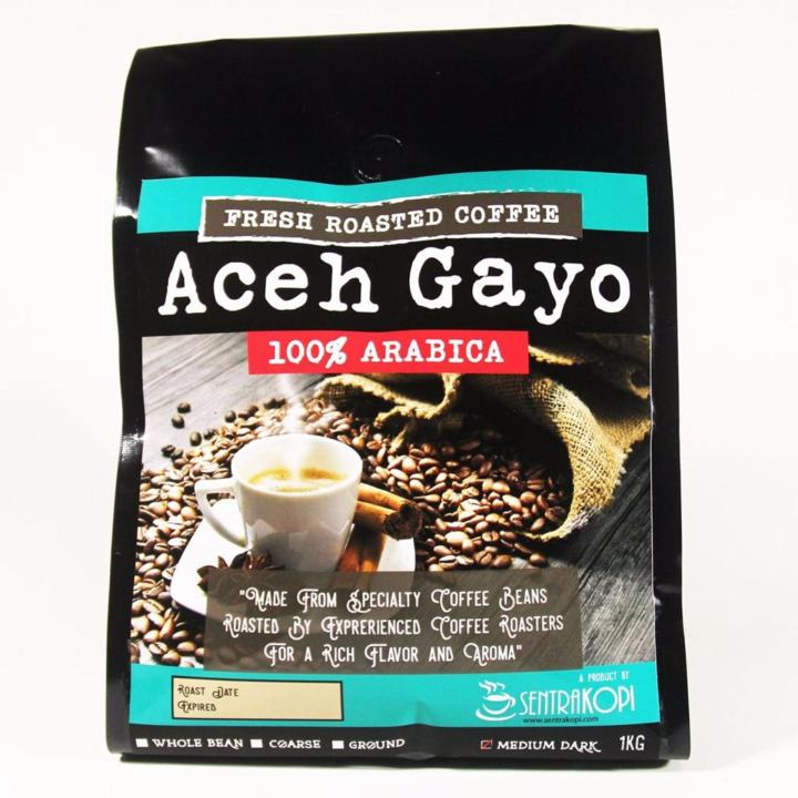 Sentra Kopi - Aceh Gayo Arabica Arabika 1KG - Bubuk / Biji - Premium ...