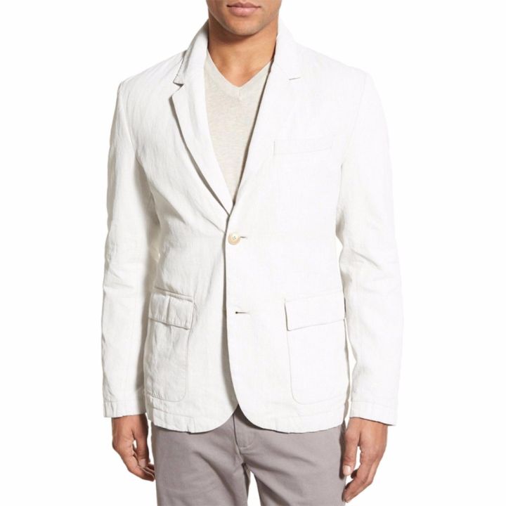 Jas Cowok - Jas Mens Clasic Warna Putih | Lazada Indonesia