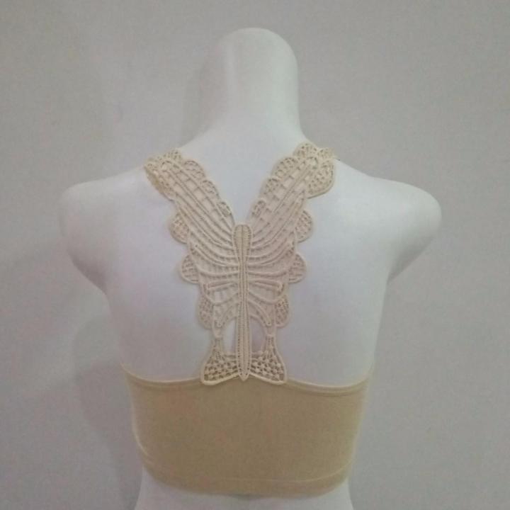 BRA SPORT 1558 TATO KUPU BH TATTO SEXY - CREAM | Lazada Indonesia