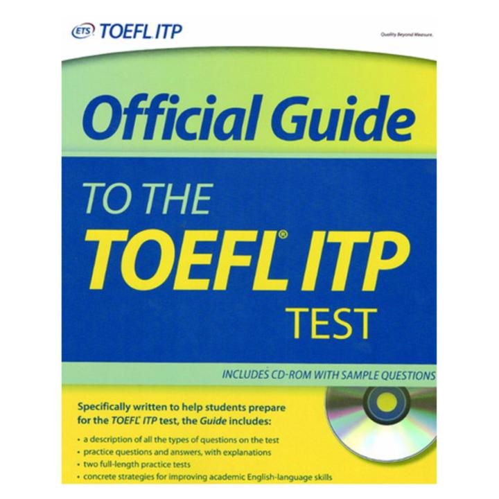 ETS Official Guide to the TOEFL ITP Test + CD | Lazada Indonesia