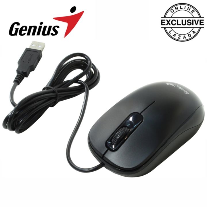 Genius Mouse Genius Dx-110 - Hitam | Lazada Indonesia