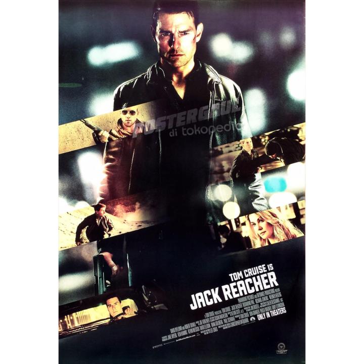 Poster JACK REACHER - Original Indonesian One Sheet 68 X 100 Cm ...