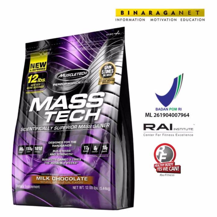 Muscletech Mass Tech 12Lbs Chocolate | Lazada Indonesia