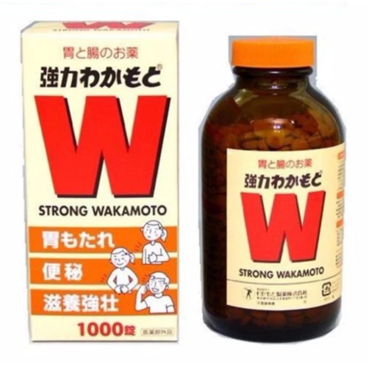 WAKAMOTO SUPLEMEN KESEHATAN LAMBUNG/PENCERNAAN ORIGINAL 1000TABLET ...