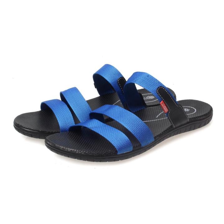RK shoes sandal sandal pria SR02 (merah dan biru) | Lazada Indonesia