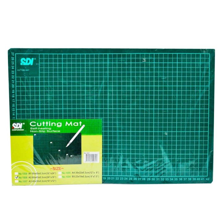 Ukuran A2 Paket Cutting Mat Cutter - Alas Potong Kertas Kain Meja Kerja ...