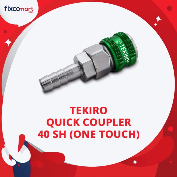 Tekiro Quick Coupler One Touch 40 SH / Fitting / Sambungan Selang Kompresor | Lazada Indonesia