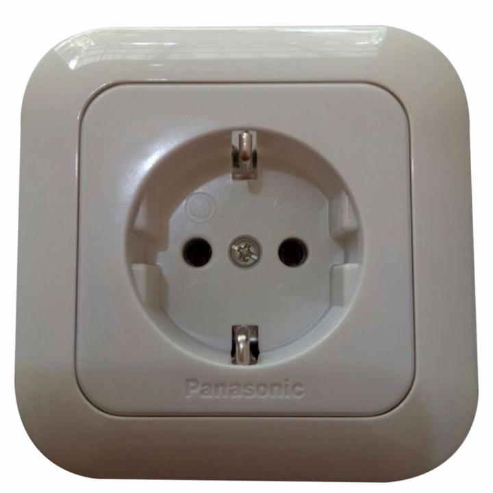 Panasonic Stop Kontak Non Cp Tanpa Tutup Pengaman WEJP 1131-7 | Lazada ...