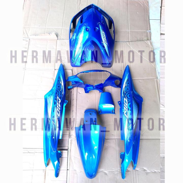 Full body Yamaha Mio Sporty biru relaxa | Lazada Indonesia